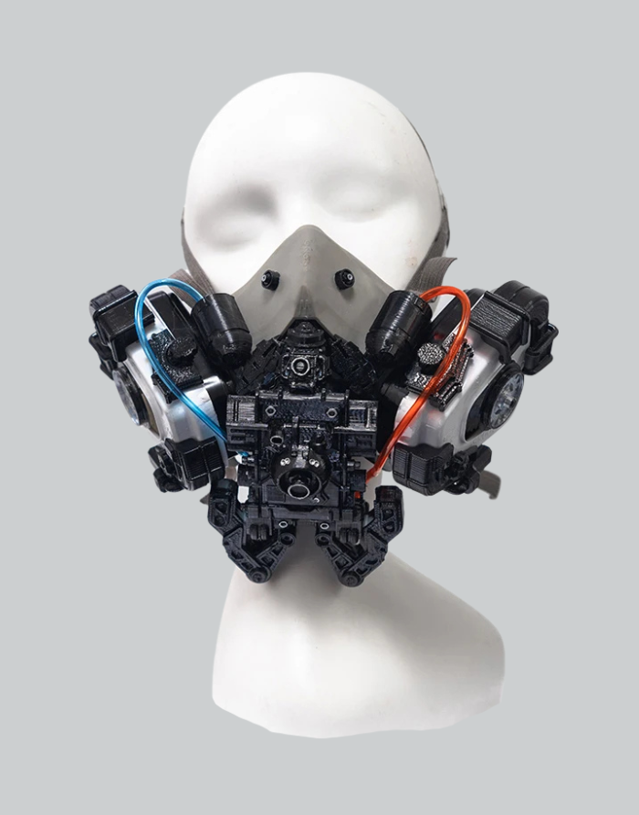 Cyberpunk Graffiti Mask | Techwear