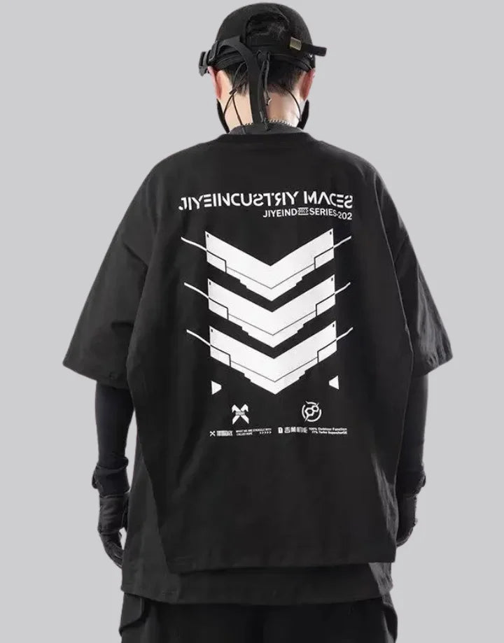 Cyberpunk Graphic Tee | Techwear