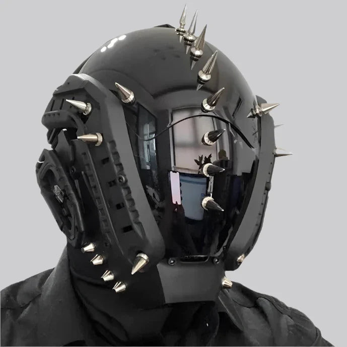 Cyberpunk Helmet Spike | Techwear