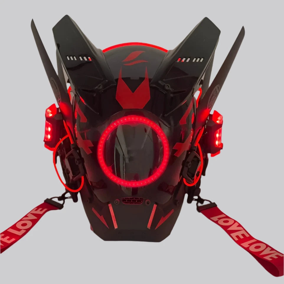 Cyberpunk Knight Helmet | Techwear