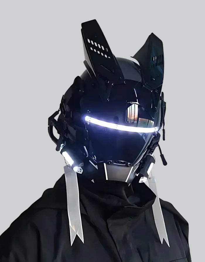 Cyberpunk LED Mask | Techwear