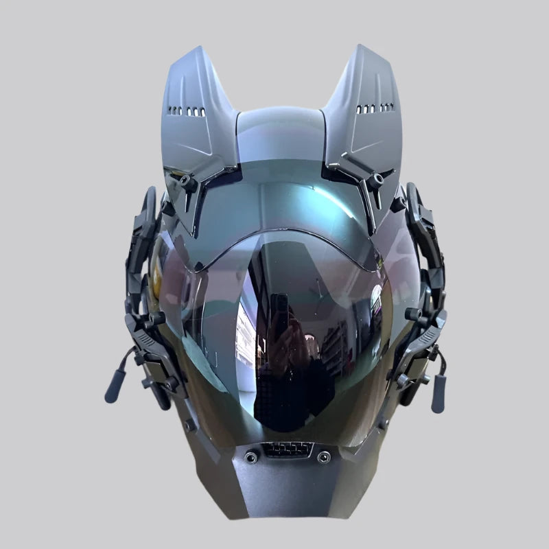 Cyberpunk Steampunk Helmet | Techwear