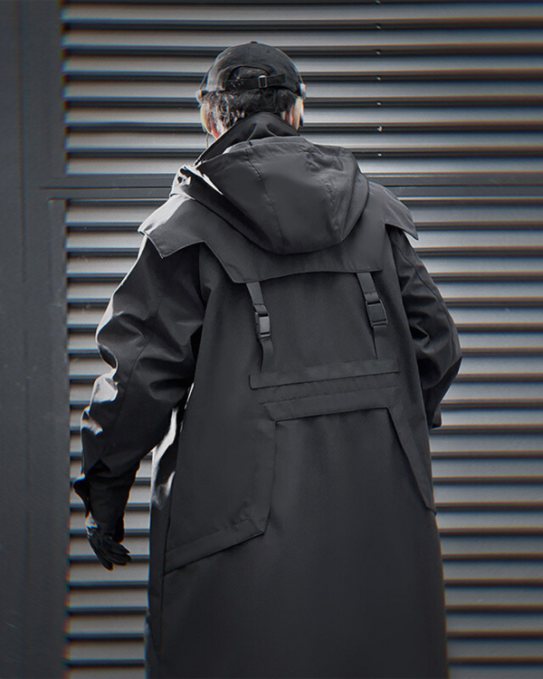 Double Zipper Coat | Techwear
