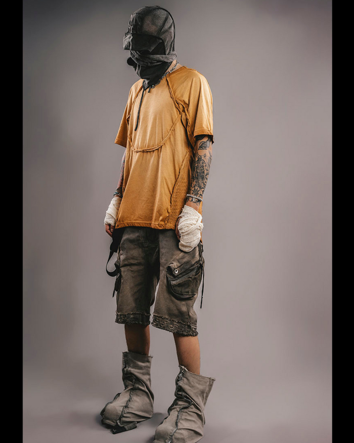Ripped Cargo Shorts | Techwear