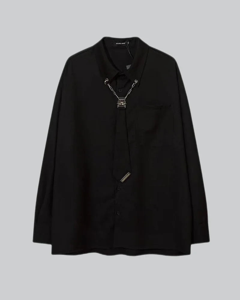 Shirt With Chain | Techwear