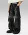 Y2K Pants Black PU Leather | Techwear